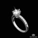 Classic Bead-Set Diamond Engagement Ring | 1006