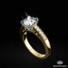Flush-Fit Diamond Engagement Ring | 910