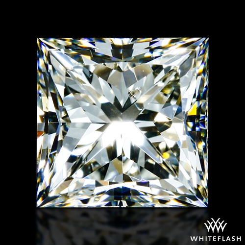 Diamond | 1.506 ct K SI1 A CUT ABOVE® Princess Super Ideal Cut Diamond ...